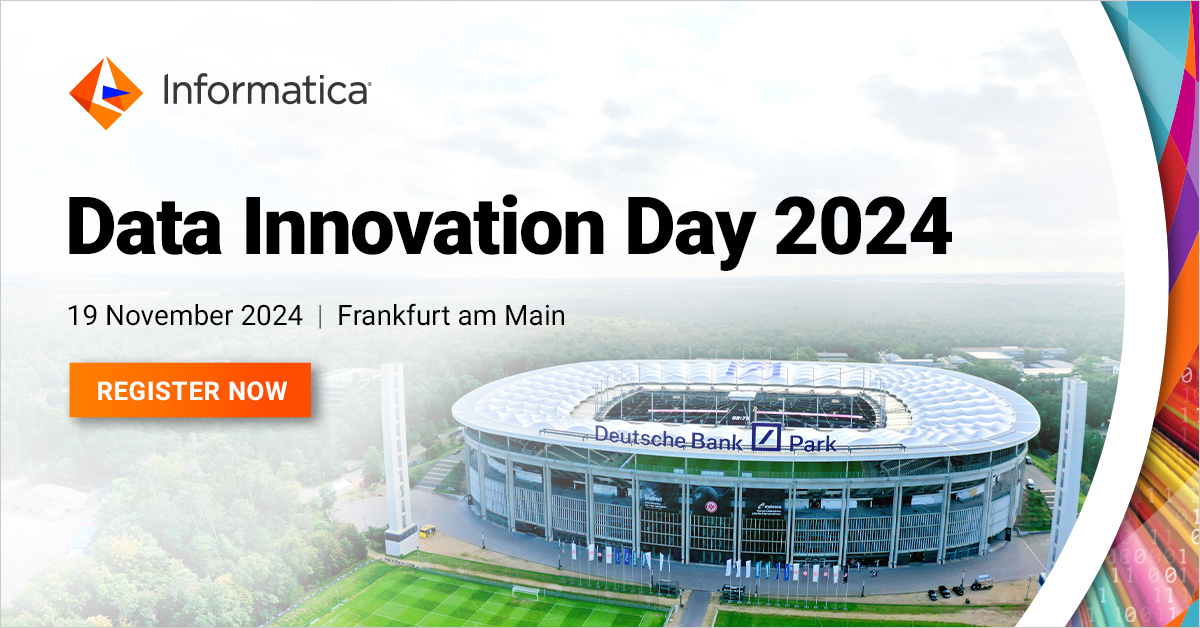 Informatica Data Innovation Day 2024 - Frankfurt am Main