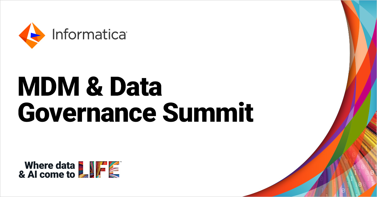 MDM & Data Governance Summit