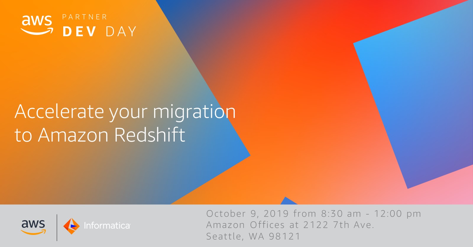 AWS DevDay Seattle-09OC19