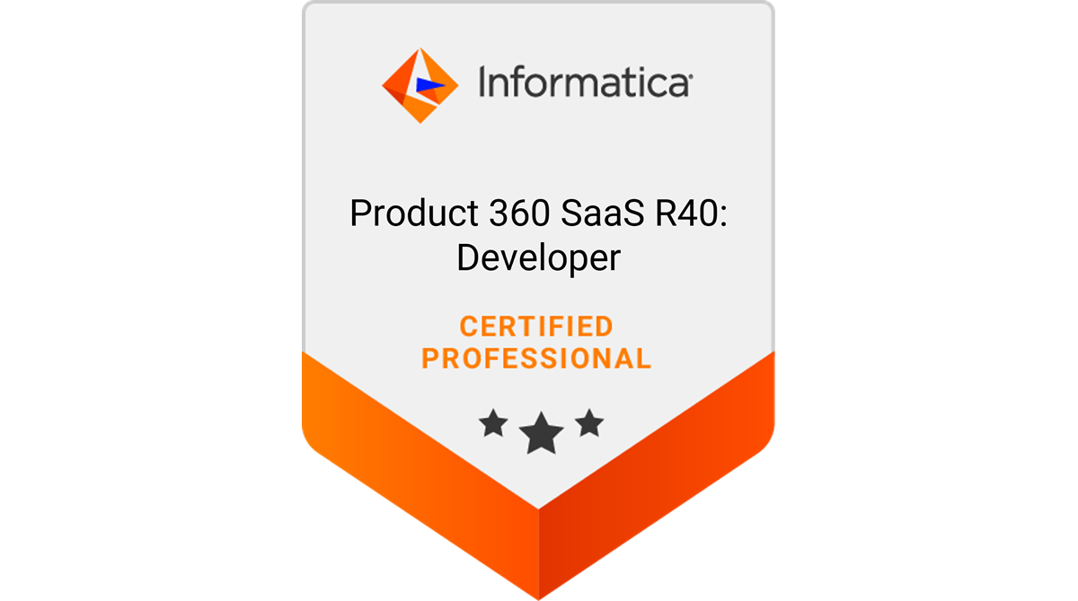 Informatica University Professional Certification