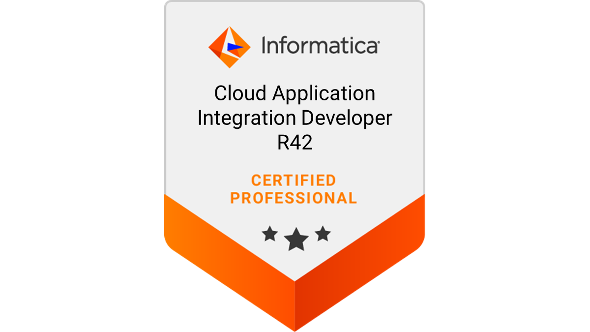 Informatica University Professional Certification