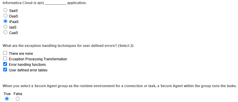 Informatica Cloud Data Integration Developer, Professional Certification