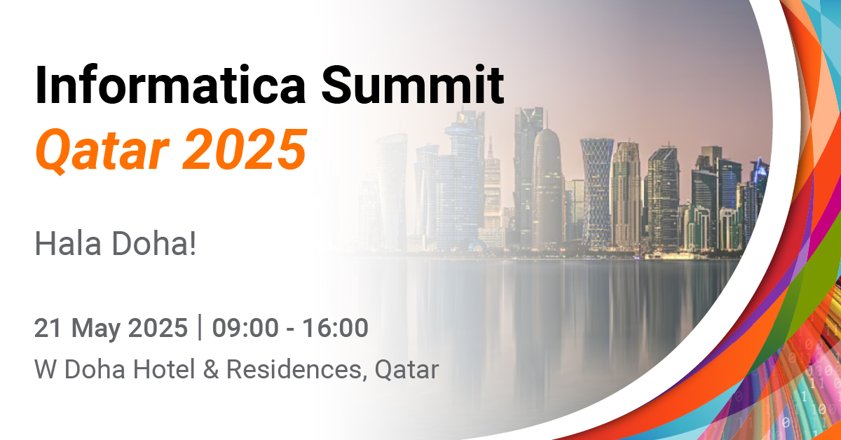 Informatica Summit Qatar 2025 - Hala Doha!