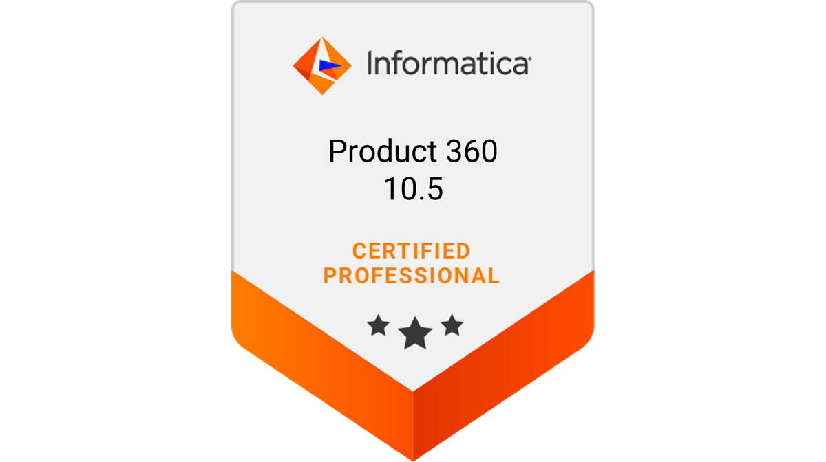 Informatica University Professional Certification