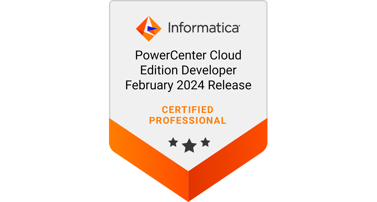 Informatica University Professional Certification