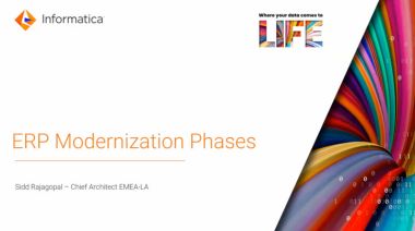 ERP/SAP Modernisation